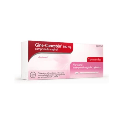 GINE CANESTEN 500 MG 1 COMPRIMIDO VAGINAL